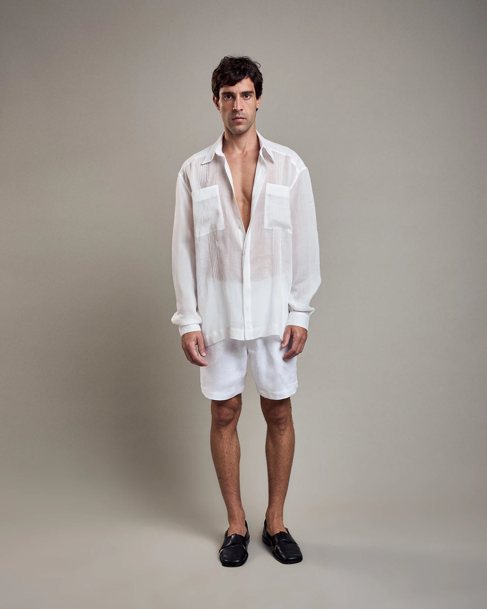 Camisa Ramie Multi Vincos - HANDRED – Handred
